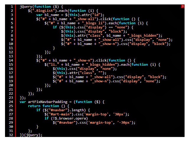 Styling Script Code with Syntax Highlighter Blogger | Agratitudesign ...