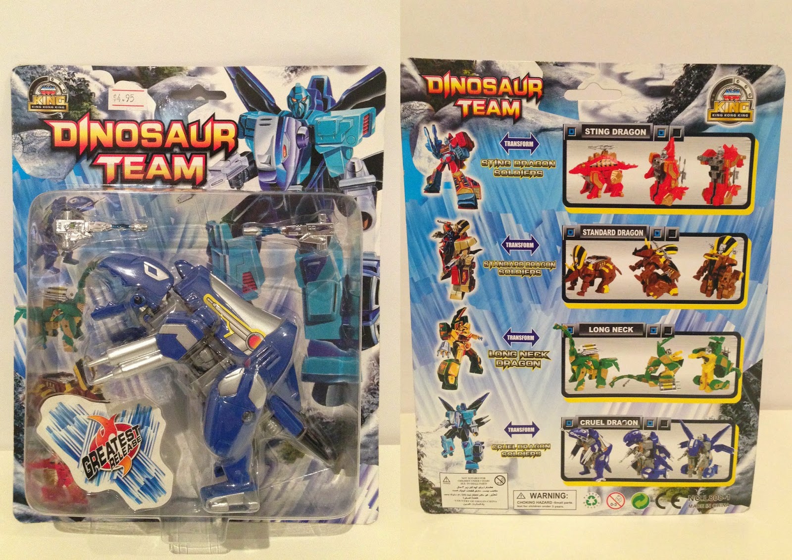 ROBO-SYNERGY: DINO SQUAD / DINO-ROBO / DINOSAUR TEAM