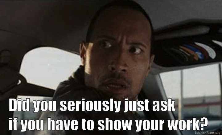 The-Data-Guy: Show Your work