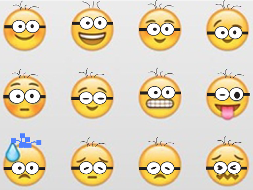 Diana Velarde's Minions: Minion Emotional Icons