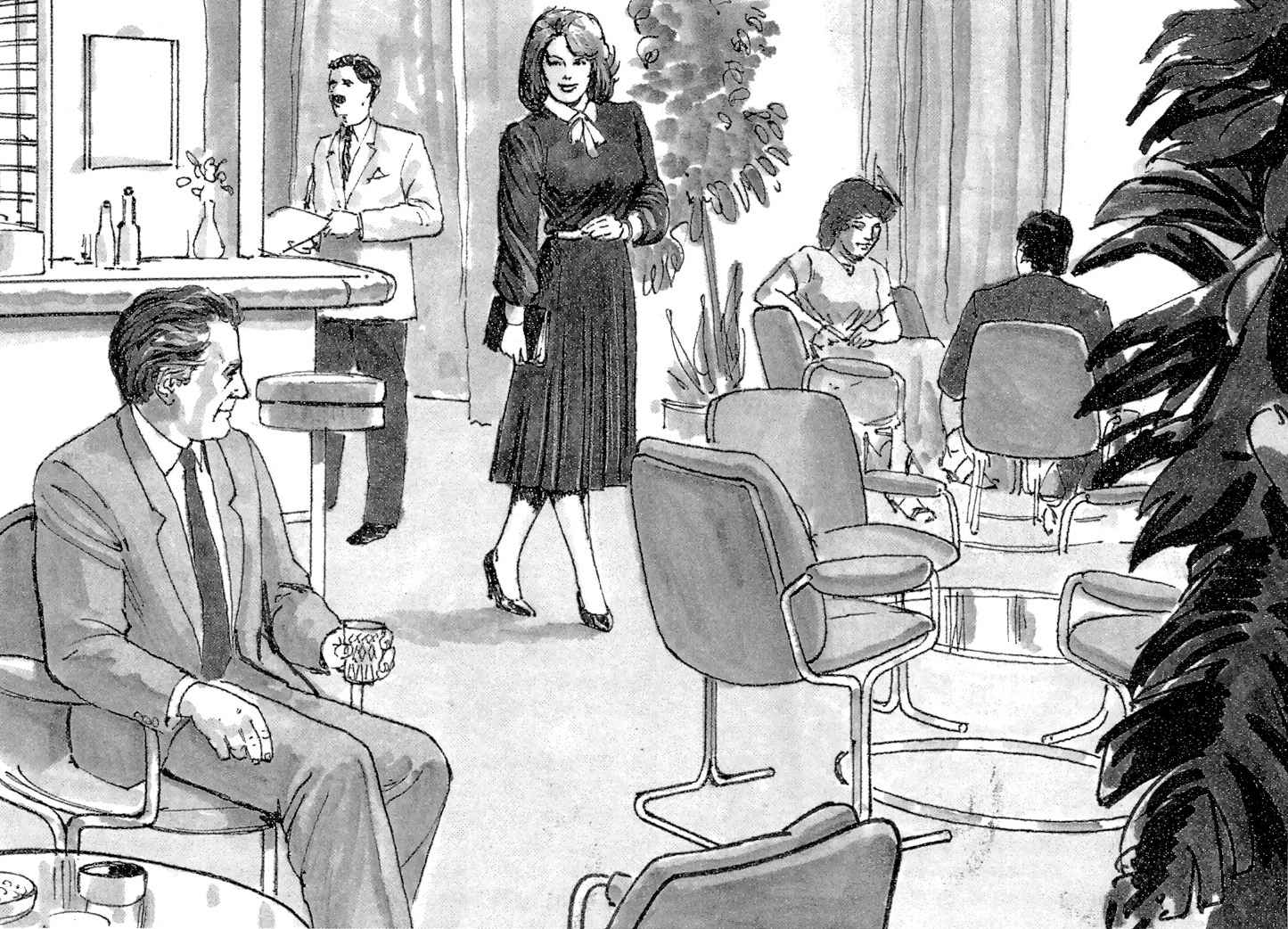 British Spanking Mags: Executive Encounter