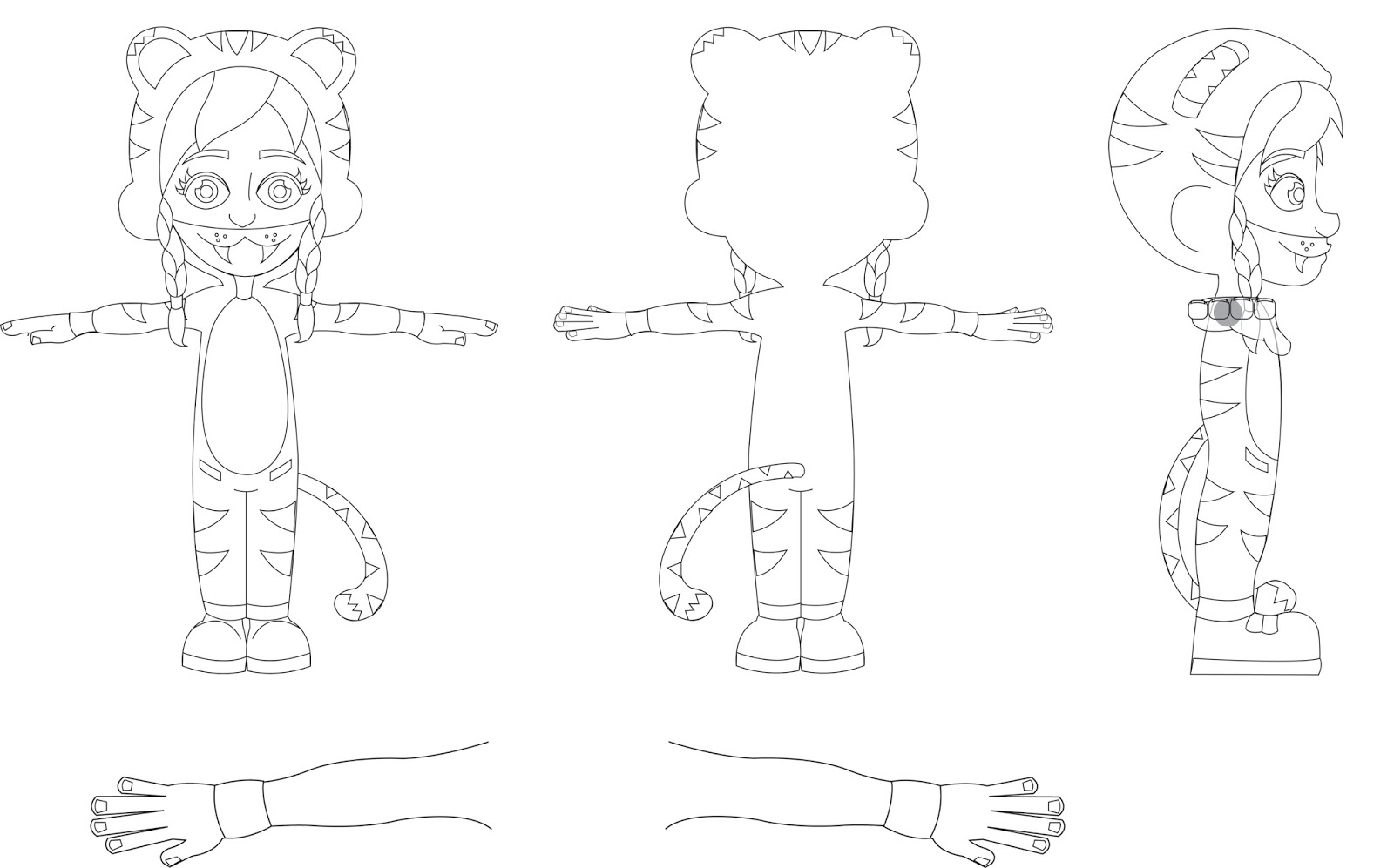 Character Model Sheet II - Animation : The New Perspective