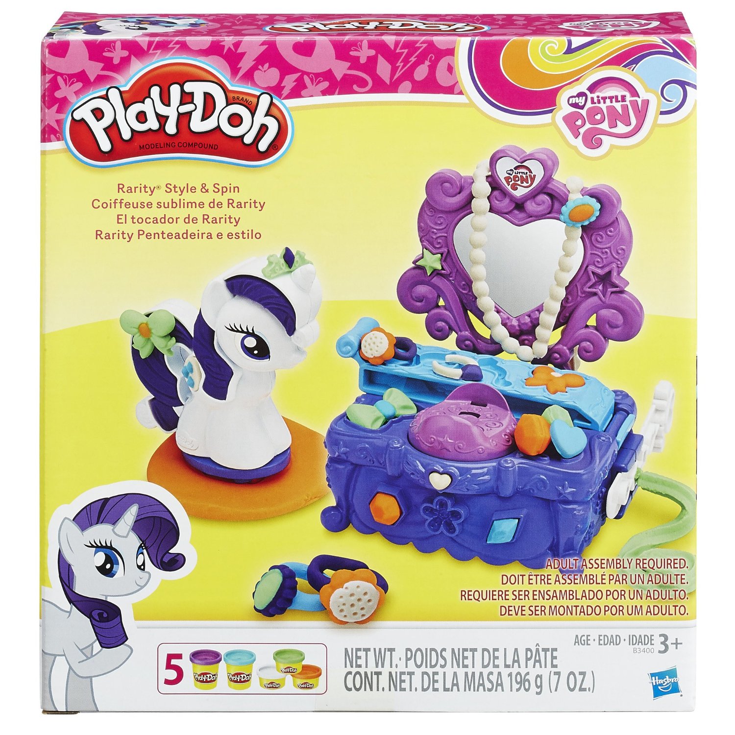 Play-Doh Rarity Design and Spin Set Available on Amazon | MLP Merch