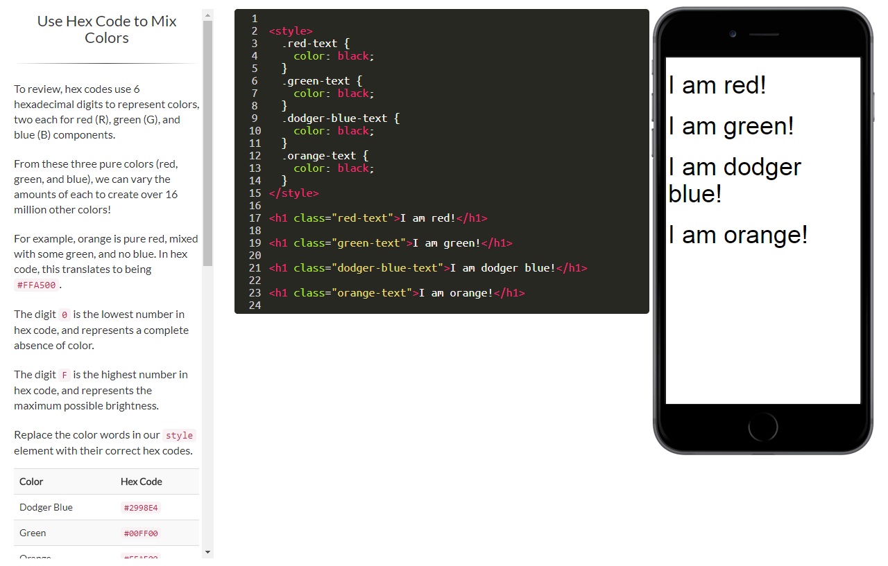 Уроци на фотошоп, GIMP, MS Office, Scratch, HTML&CSS: Използване на шестнадесетичен код в HTML ...