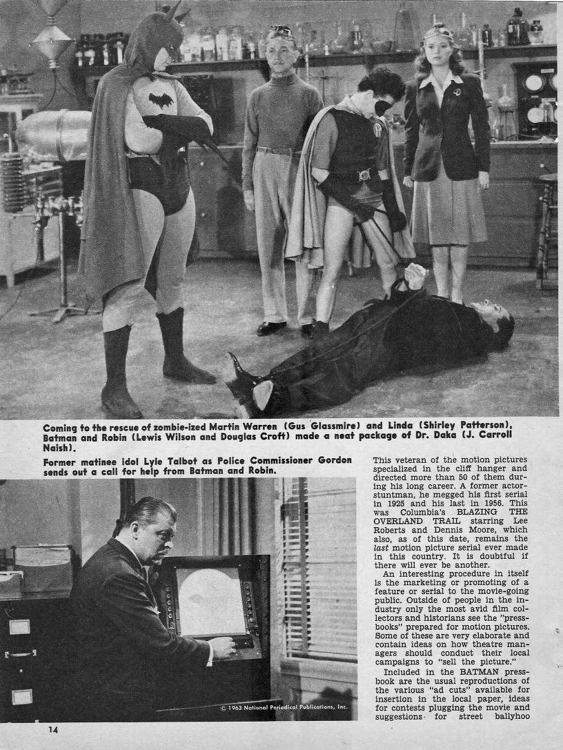 Ominous Octopus Omnibus: BATMAN AND ROBIN ( Serials ) - SCREEN THRILLS ...