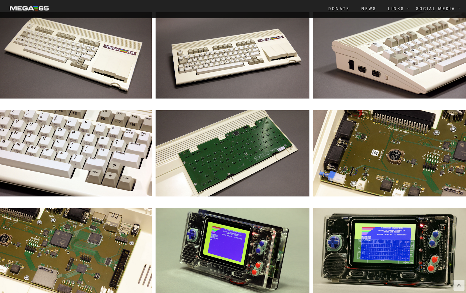Making a C64/C65 compatible computer: Pictures updated on the website