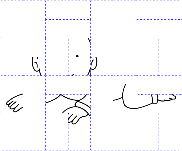 Coloring Pages Printable for kids: Baby Crawl coloring pages