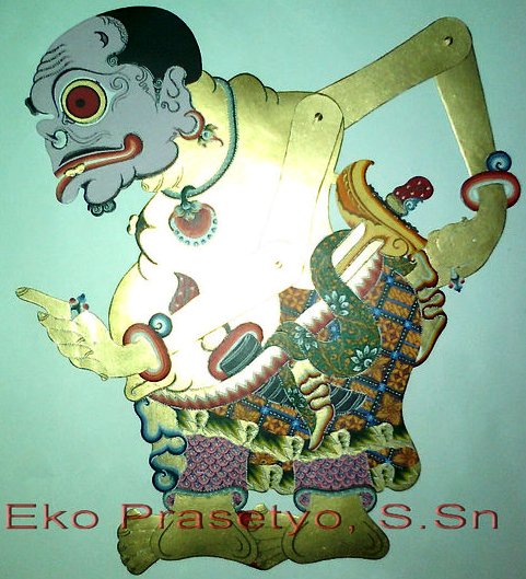 Bagong atau Cepot ~ Album Wayang Indonesia