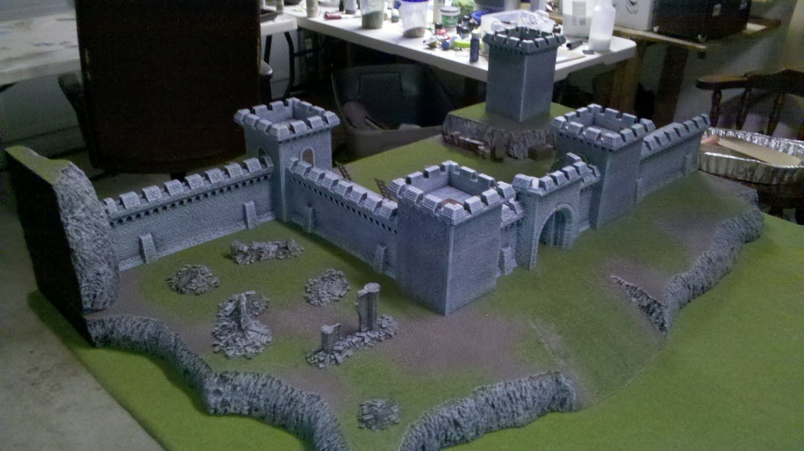 cityonahillterrain: Warhammer Fortress Board COMPLETED! (99%)