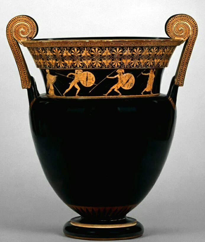 Greek Art & Mythology: Achilles in the Attic red-figure Greek amphoras