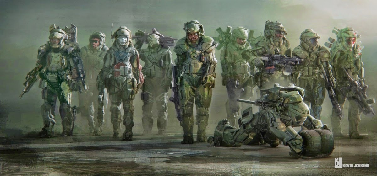 Alien Soldier Concept Art