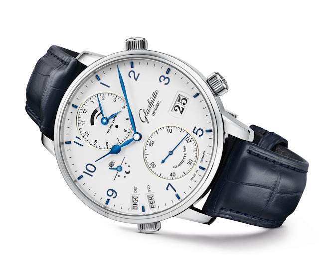 Glashütte Original - Senator Cosmopolite Stainless Steel | Time and ...