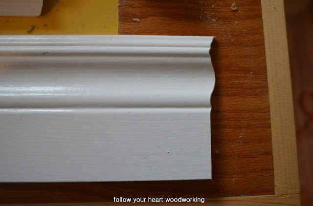 follow your heart woodworking: How to Cope Trim Tutorial