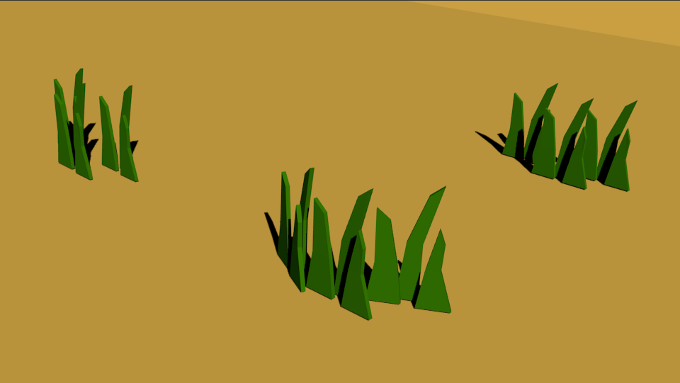 Low Poly Grass - Game Asset - Undziecreative Blog