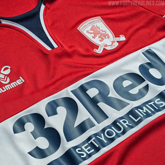 Middlesbrough 20-21 Home & Away Kits Released - Footy Headlines
