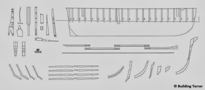 Building HMS Terror: CONSTRUCTION PLANS