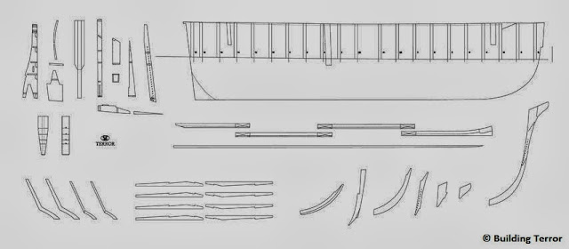 Building HMS Terror: CONSTRUCTION PLANS