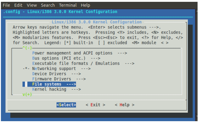 Linux Kernel Configuration Compilation And Rebooting From The Newly Compiled Kernel