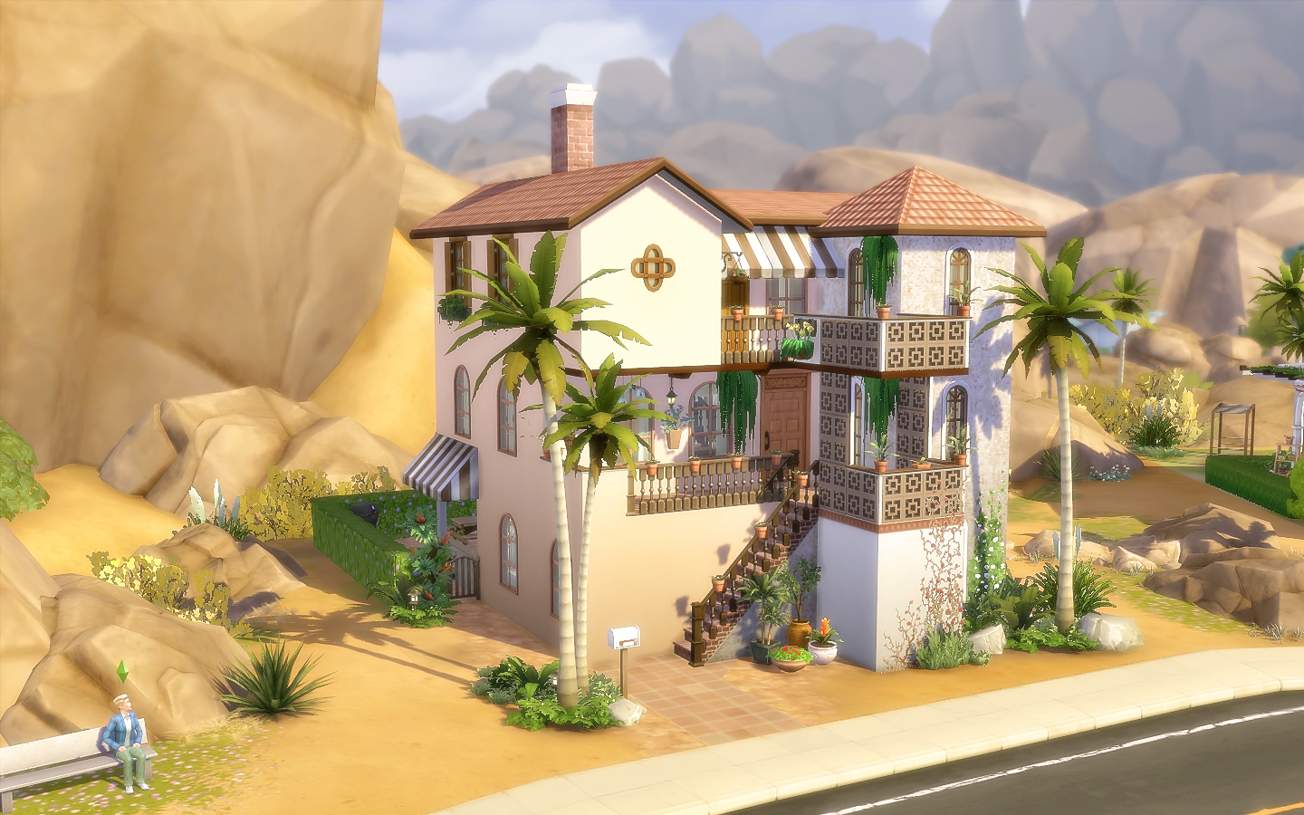 House 54 - Oasis Springs - Via Sims