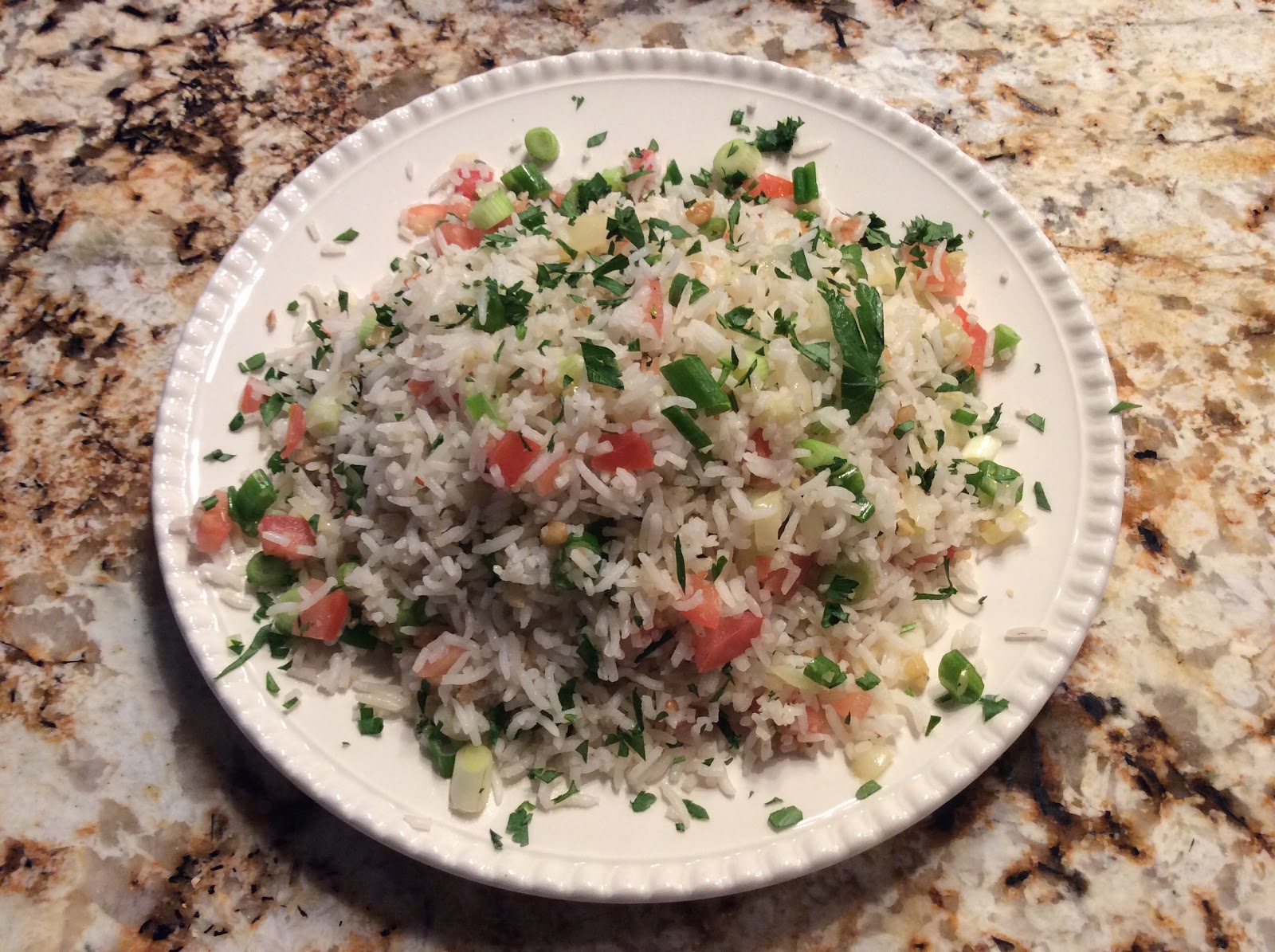What's Cooking at the Bullmann's: Basmati Rice with Tomato, Yellow ...