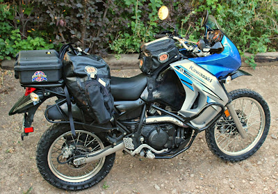 KLR650 Adventures: Road Trip: My KLR650 Touring Bike
