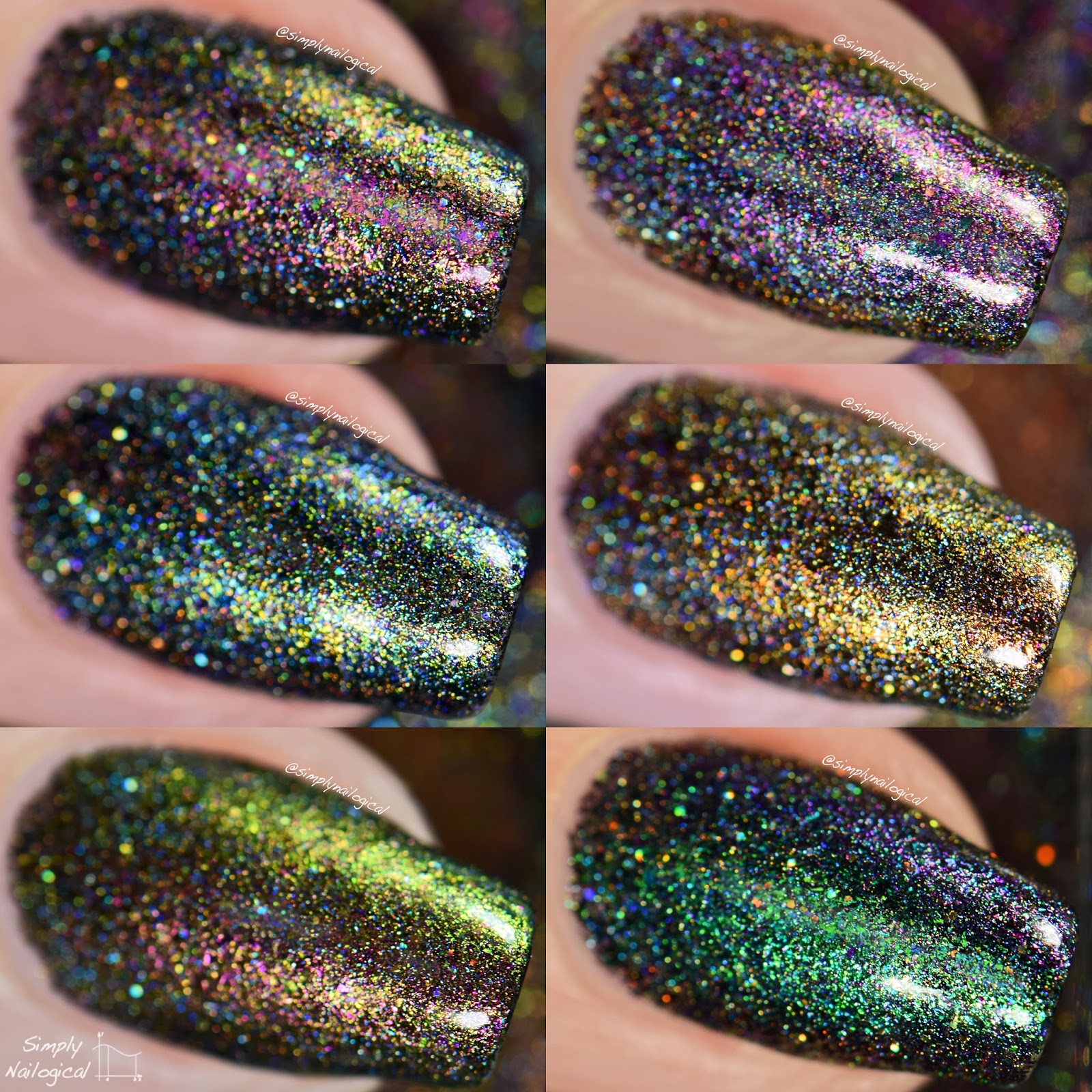 Simply Nailogical: Enchanted flakies: Magical hidden wonders of the world