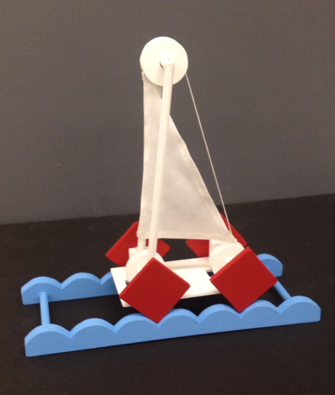 Square Wheeled Boat Building