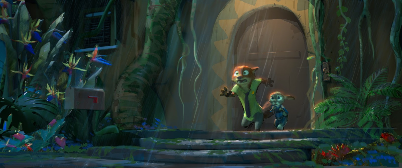 For Glorious Zootopia: The Art of Zootopia #4 Rainforest District