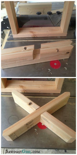 DIY And Crafts: X leg dining table. Easy and inexpensive project