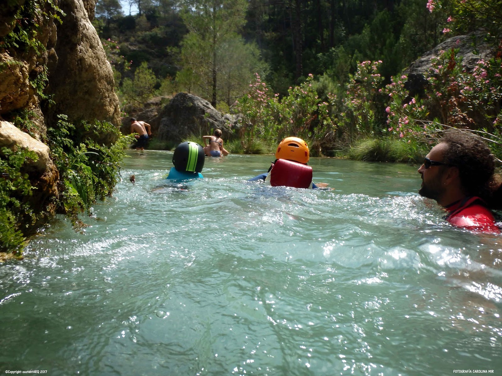 viajandoconNANOS: RUTA14: DESCENSO DEL RÍO FRAILE EN BICORP - RUTAS POR ...