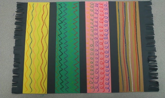 ARTsome! Elementary Art: Kindergarten- Magic Carpets!