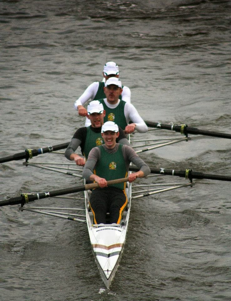 Northwich Rowing Club News: Fours Head of the River