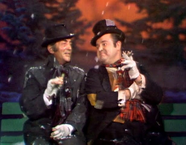 ilovedinomartin: Dean Martin welcomes his friends to his Christmas show ...