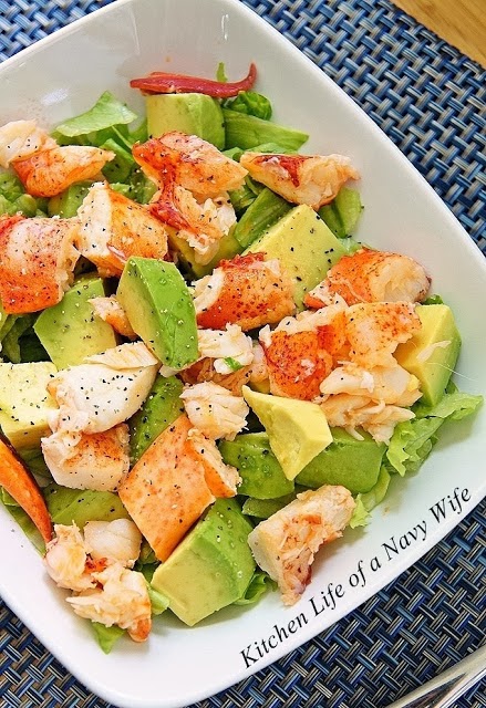 Lobster Avocado Salad recipe
