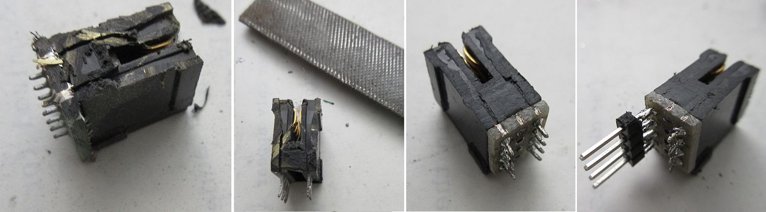 Hardware by design: Homemade programming connector