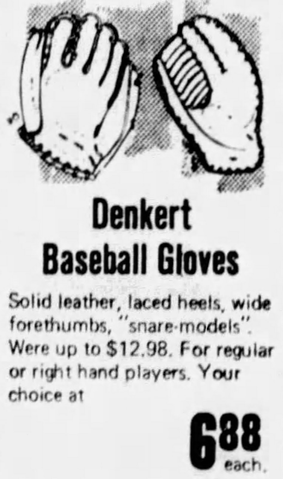 Denkert Signature Model Baseball Gloves - Ultimate Resource