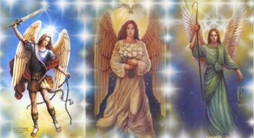 ORACIONES Y ALGO MAS: ORACION A LOS TRES ANGELES PARA CONSEGUIR UN PEDIDO