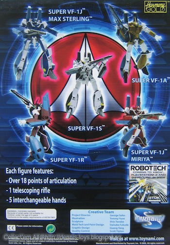 Dennis-Toys: Robotech YF-1R Jack Archer Action Figure