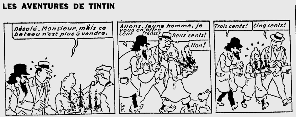 Chris Sobieniak's Comics & Stories: Tintin en français