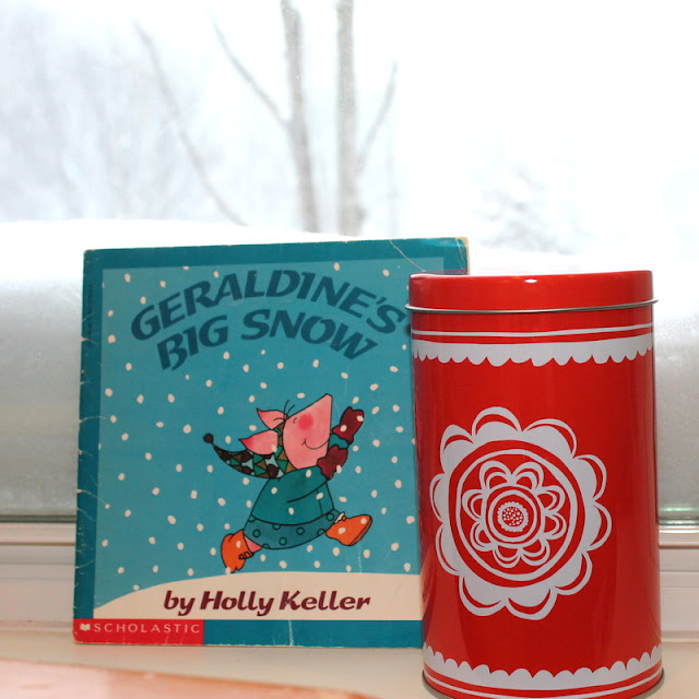 Books and Umbrellas: Geraldine's Big Snow by Holly Keller