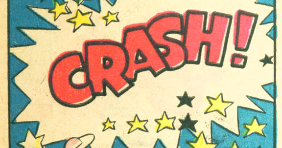 Crash! comic book sound effect