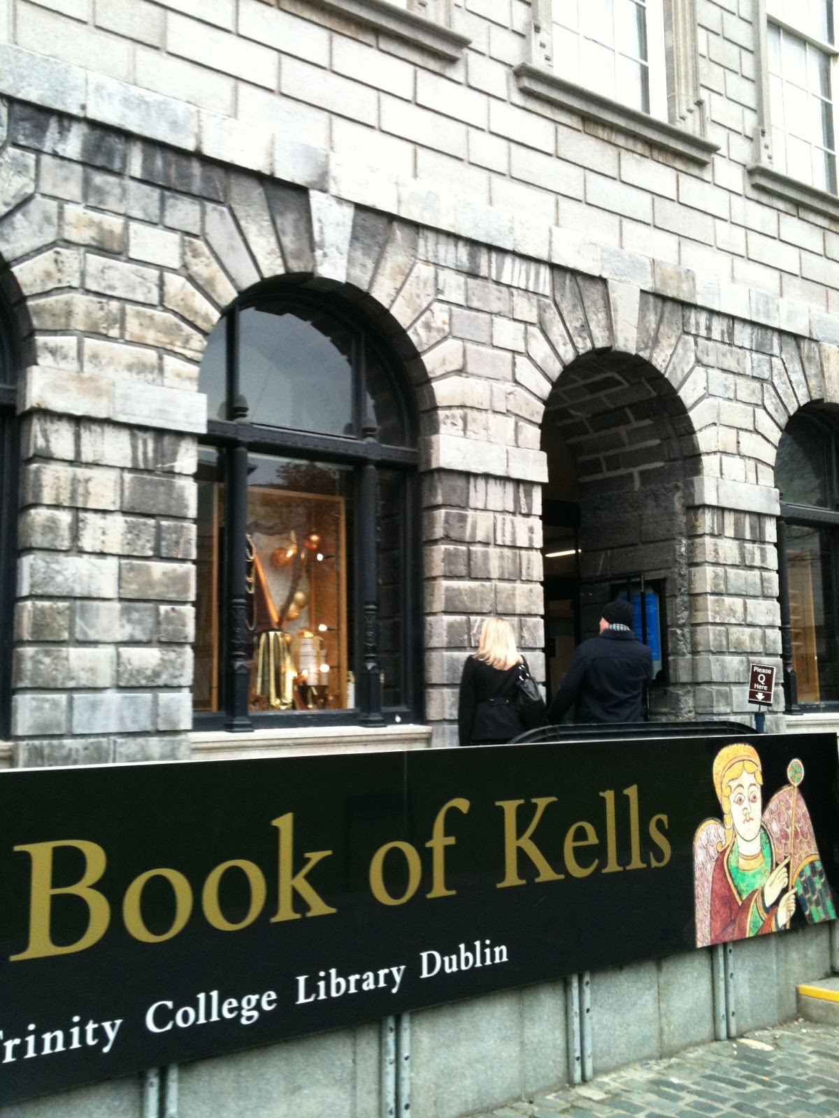 Robin Chapman News: Visiting the Book of Kells
