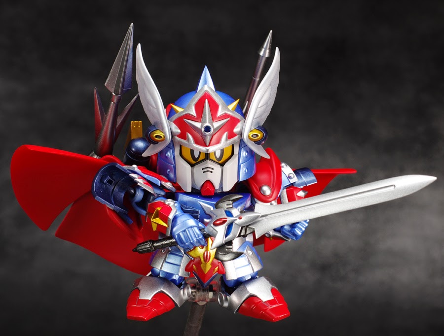 GUNDAM GUY: SDX Crown Knight Gundam - Review by Schizophonic9