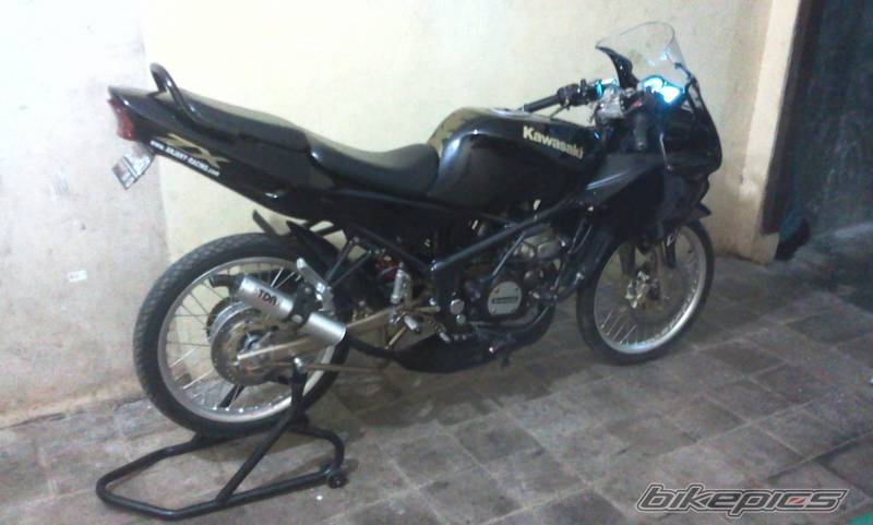 Modifikasi Ninja Rr Mono 250 150 Fi Full Fairing Bagus Sederhana Tapi ...