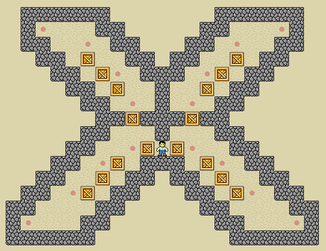 Sokoban: Sokoban lessons - Staircases