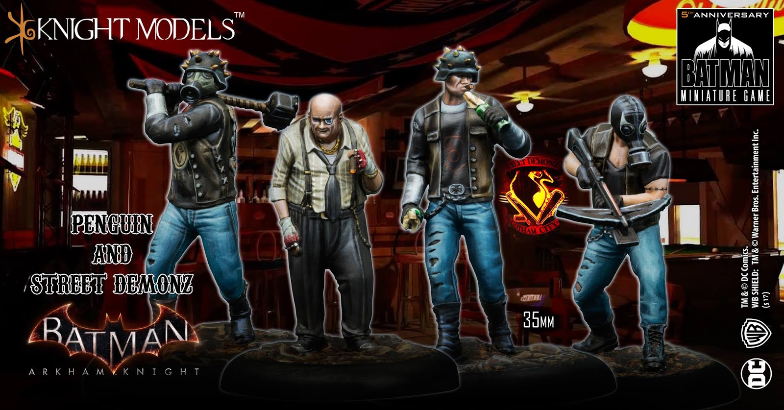 Wargame News and Terrain: Knight Models: New Batman Arkham Knight ...