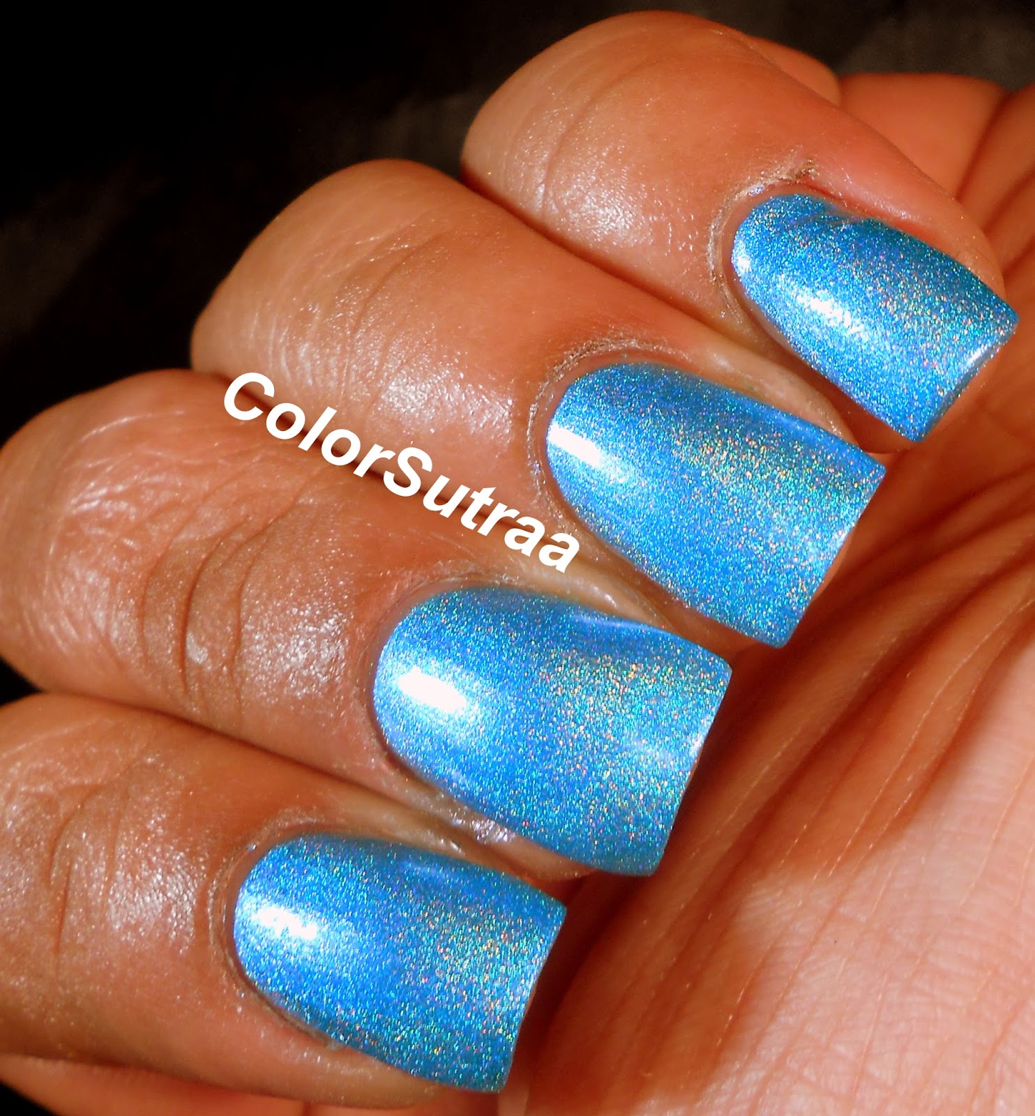 LIQUID SKY LACQUER Pure Luxury, Shanel's Cyan, Rock My World and Swerve ...