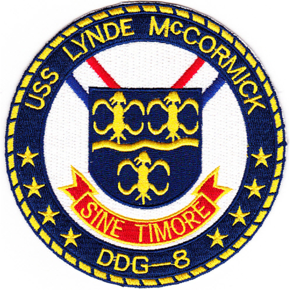 G.GYSSELS SHIPCOLLECTION: USS LYNDE McCORMICK DDG 8
