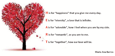 Biblioblog EBMoura: Acrostic love poems