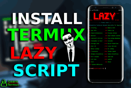 👾 How to install Lazy Script in Termux
